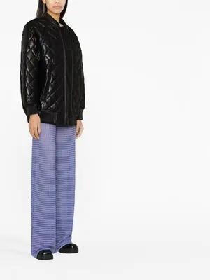 STAND STUDIO Estelle Quilted Bomber Jacket