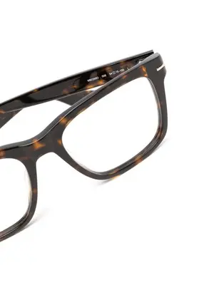 Montblanc Tortoiseshell Square-frame Glasses