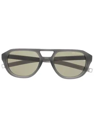 Dita Pilot-frame Sunglasses - Grey