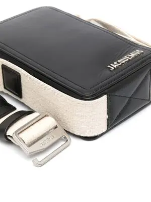 Jacquemus Le Cuerda Vertical Messenger Bag - Black