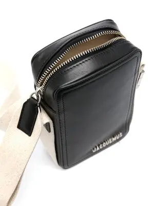 Jacquemus Le Cuerda Vertical Messenger Bag - Black