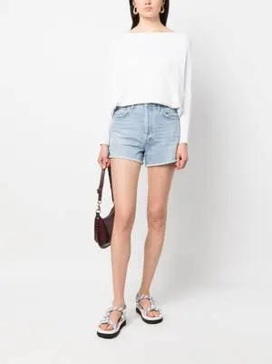 AGOLDE High-rise Denim Shorts
