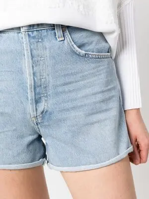 AGOLDE High-rise Denim Shorts