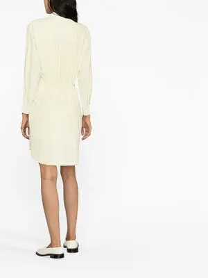 Maje Tie-waist Shirt Dress