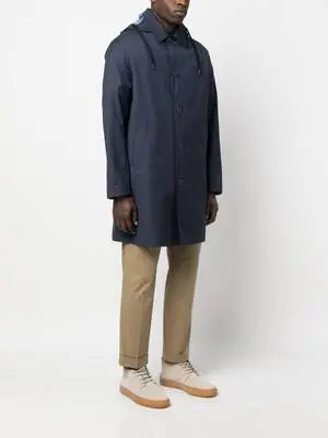 Herno Single-breasted Parka Jacket