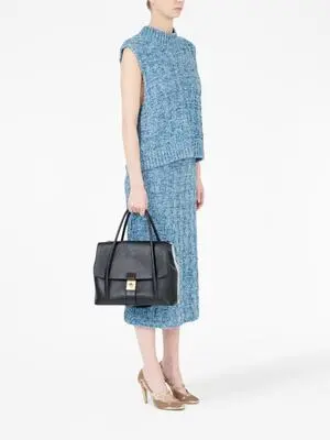 MAISON MARGIELA Lock Horizontal Tote Bag