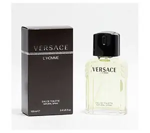 Versace L'homme Eau De Toilette Spray 3.4 Oz - One-color