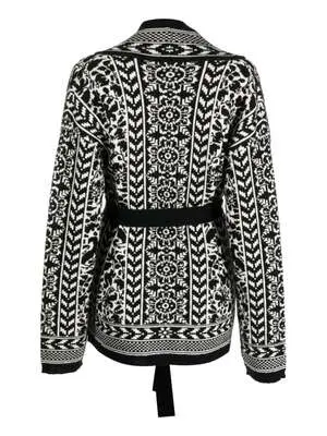 La DoubleJ Belted Wool Cardigan