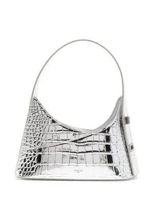 APEDE MOD Small Embossed-crocodile Effect Leather Bag