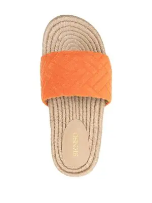 Senso Isobel Espadrille Slides - Orange