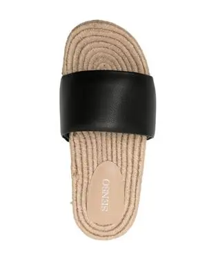 Senso Isobel Espadrille Sandals - Black