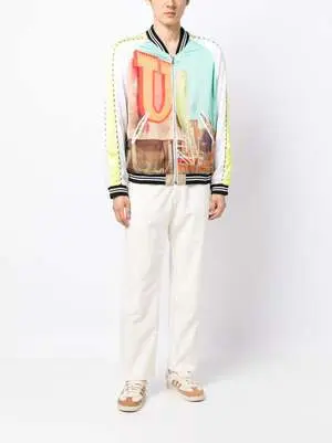 BLUE SKY INN Graphic-print Bomber Jacket