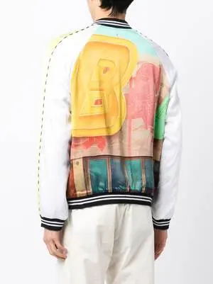 BLUE SKY INN Graphic-print Bomber Jacket