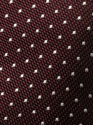 TOM FORD Polka-dot Silk Tie - Red