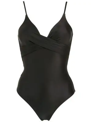 LYGIA & NANNY Bianca Wrap Swimsuit - Black