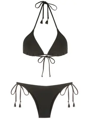 LYGIA & NANNY Maya Triangle Bikini - Black