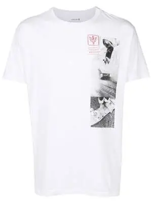 OSKLEN Graphic-print Detail T-shirt - White
