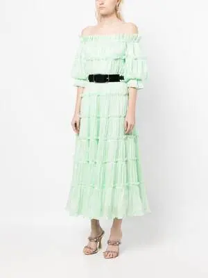 LEO LIN Rue Off-shoulder Tiered Dress