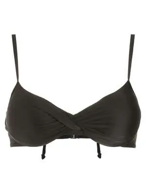 LYGIA & NANNY Cassis Bikini Top - Black