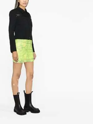 ROTATE BY BIRGER CHRISTENSEN Tie-dye Print Miniskirt