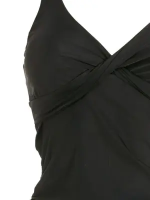 LYGIA & NANNY Bruma Wrap Tankini - Black