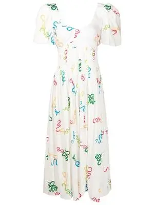 Isolda Plain Day Dresses