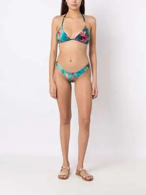 LYGIA & NANNY Lasmin Printed Bikini Top