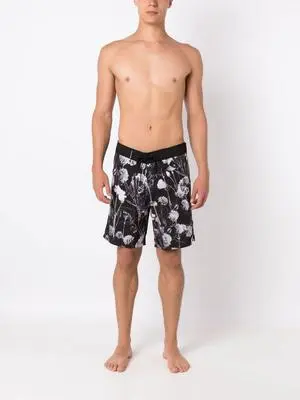 OSKLEN Floral-print Surf Shorts