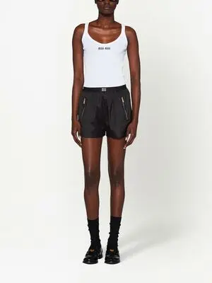 Miu Miu Ribbed Tank Top