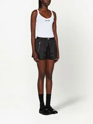 Miu Miu Ribbed Tank Top