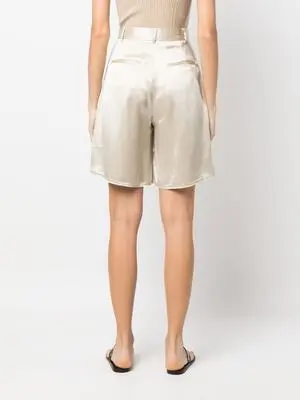 BY MALENE BIRGER High-waist Satin Shorts