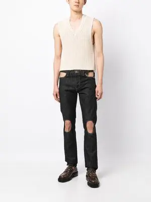VIVIENNE WESTWOOD Cut-out Jeans