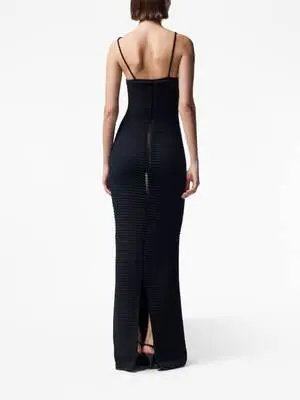 Altuzarra Suberi Cut-out Ribbed Knit Dress