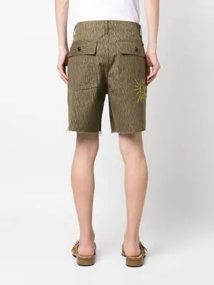 PRESIDENT’S President's Stripe-pattern Cotton Shorts