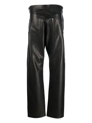 VTMNTS Straight-leg Leather Trousers