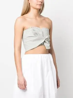 Philosophy Di Lorenzo Serafini Punched Paneling Top