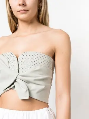 Philosophy Di Lorenzo Serafini Punched Paneling Top