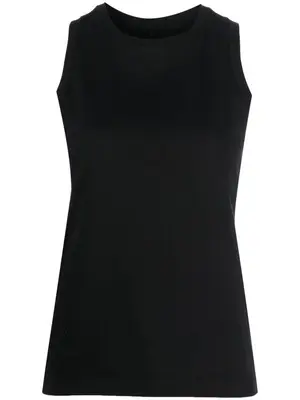 ARMARIUM Cotton Sleeveless Top - Black