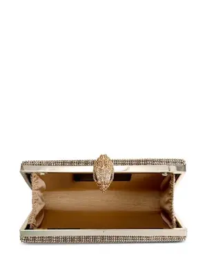 Kurt Geiger Crystal Kensington Clutch Bag - Brown