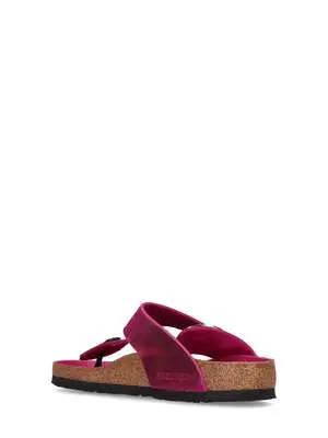 BIRKENSTOCK Gizeh Python Microfiber Sandals