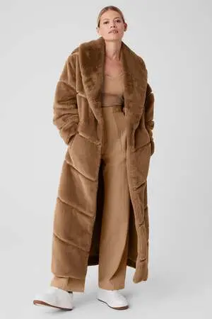 Alo Yoga Faux Fur Cascade Jacket