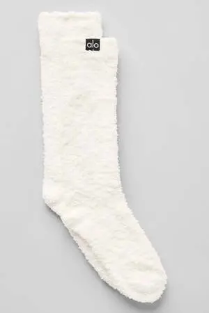 Alo Yoga Plush Crew Socks - Ivory