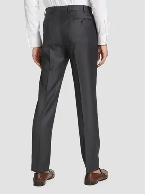 Giorgio Armani Ga Wool Trousers - Charcoal
