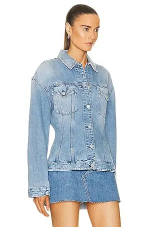 Acne Studios Denim Jacket In Blue
