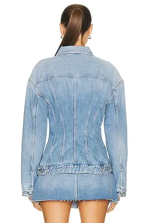 Acne Studios Denim Jacket In Blue