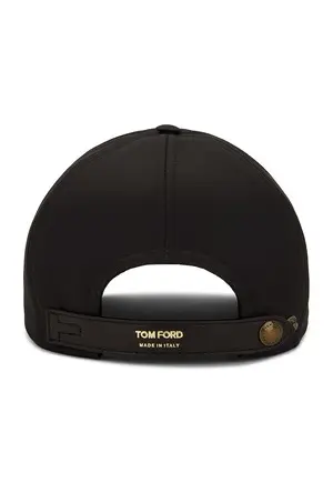TOM FORD Canvas & Leather Cap