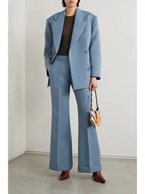 Acne Studios Double-breasted Twill Blazer