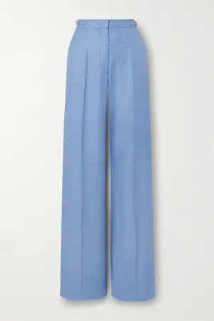 Gabriela Hearst Vesta Straight-leg Pants - Blue