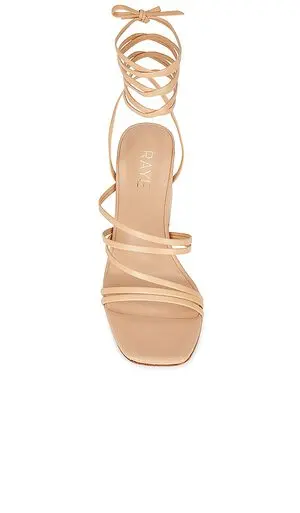 Raye Saorise Strappy Block Heel Sandals - Nude