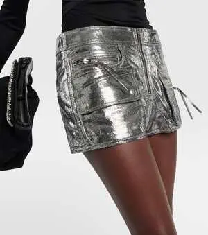 Isabel Marant Étoile Coria Low-rise Leather Shorts